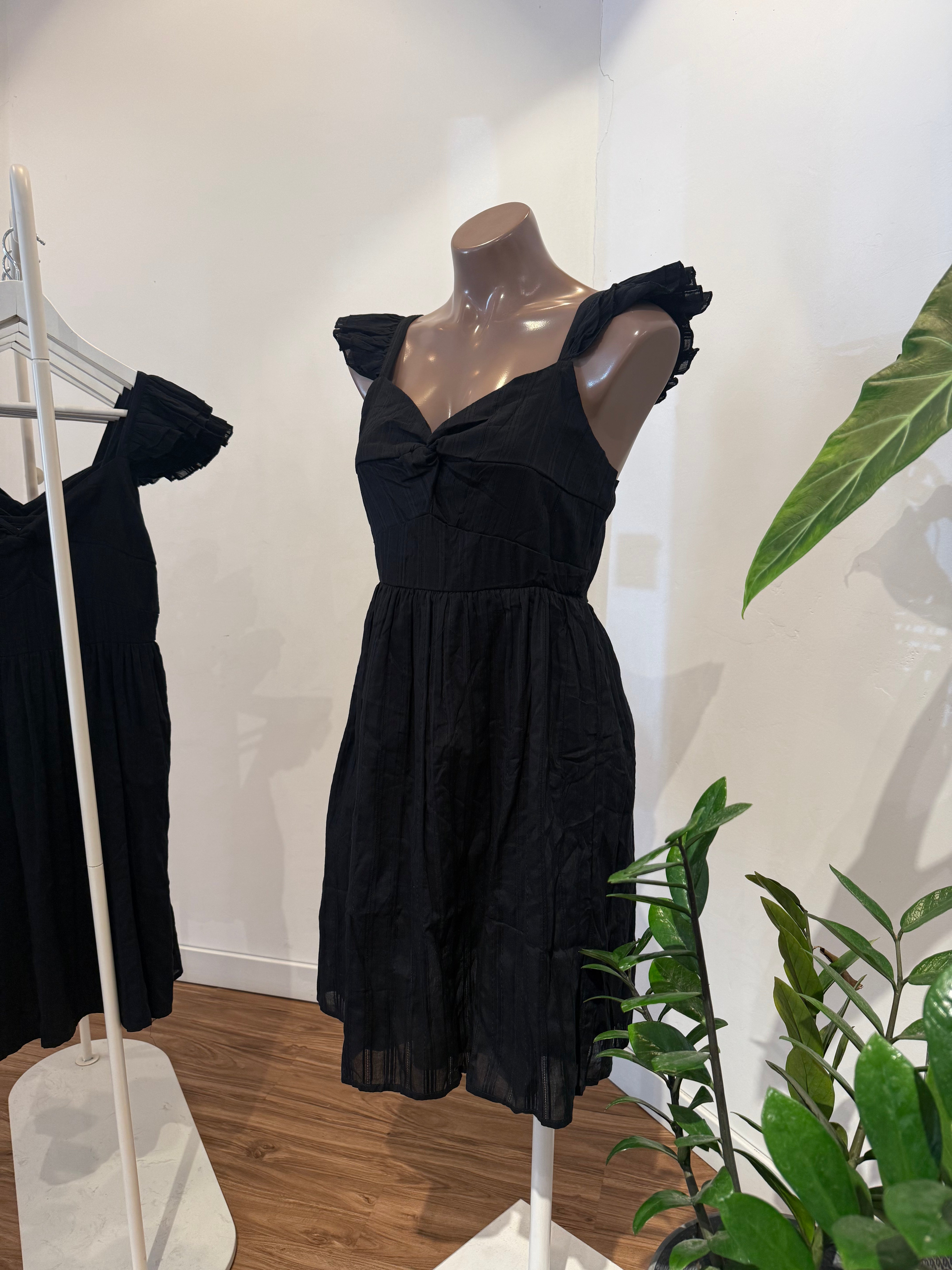 True - Identity Black Mini Dress – Lagoonlab